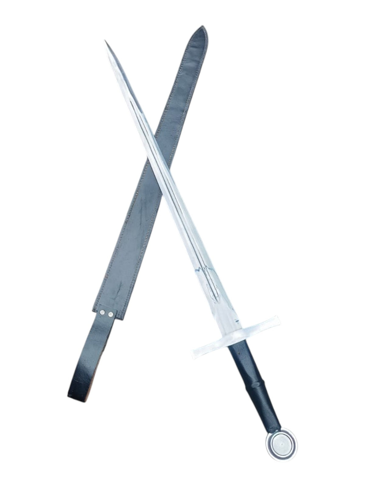 Carbon Steel Medieval Long Sword with Custom Scabbard - Perfect Gift ...