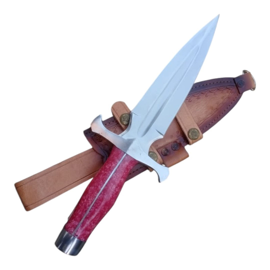 Pink Handle Viking Knife Customized Dagger With Premium Quality – AU Blade